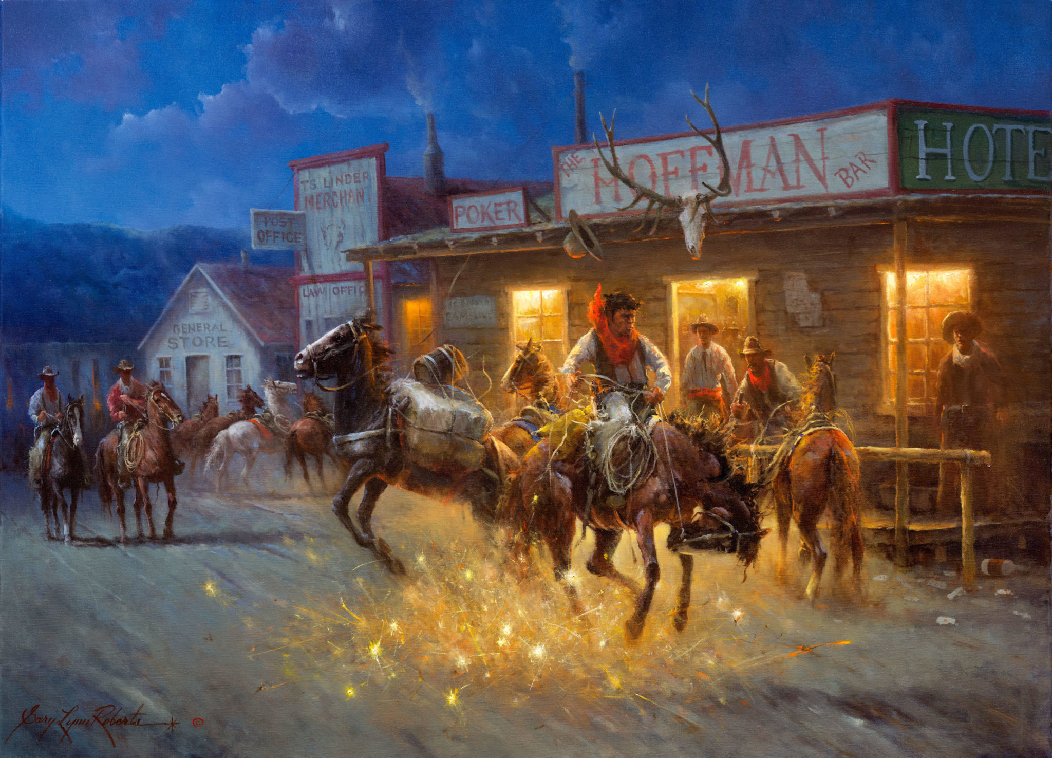 This Montana Painter Takes His Inspiration From the 'Cowboy Artist'