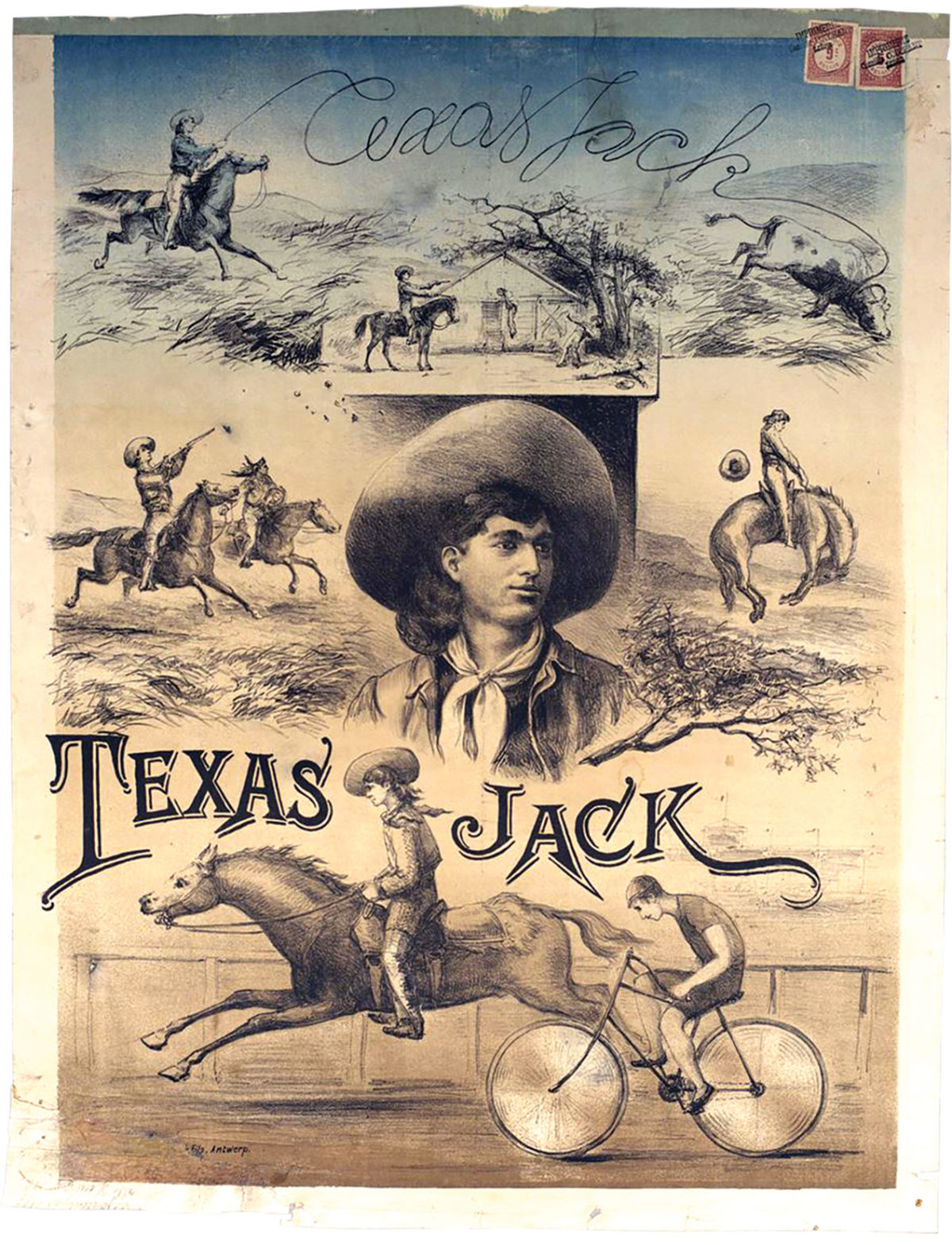 'Texas Jack' Omohundro Was the World's First Celebrity Cowboy