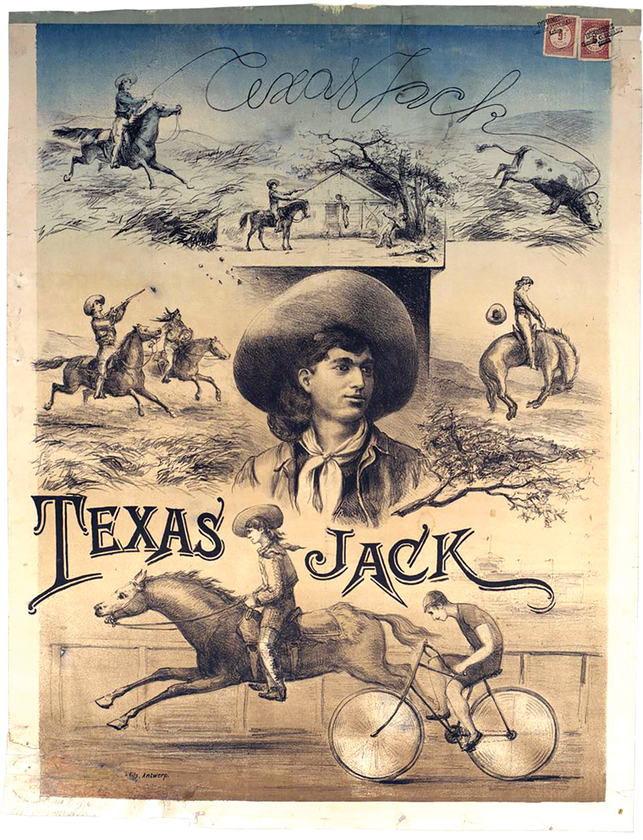 'Texas Jack' Omohundro Was the World's First Celebrity Cowboy