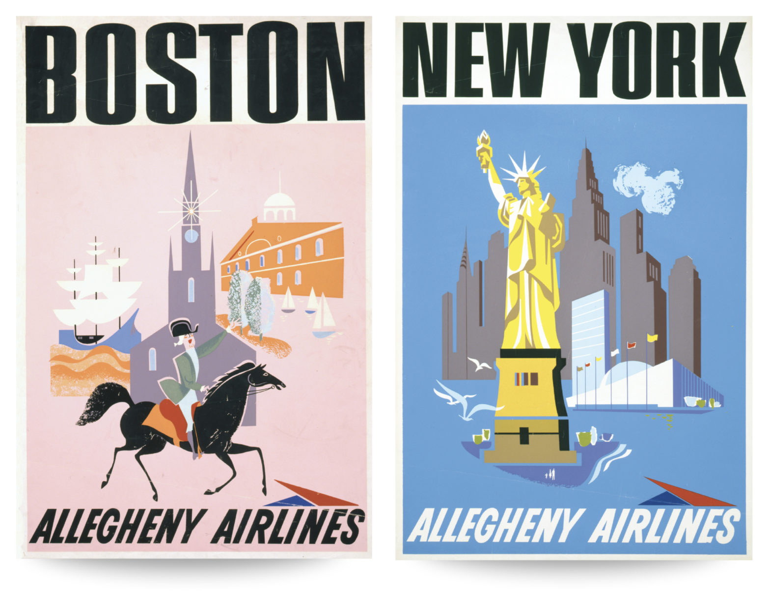 During the Golden Age of Air Travel, These Posters Let You Fly Around ...