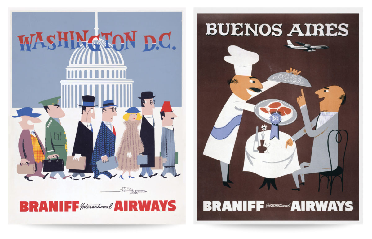 During the Golden Age of Air Travel, These Posters Let You Fly Around ...