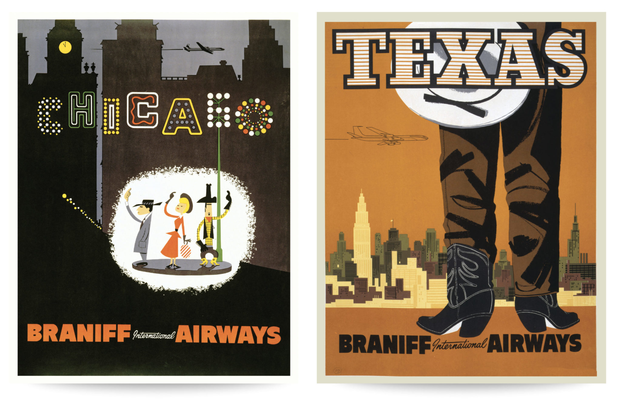 During the Golden Age of Air Travel, These Posters Let You Fly Around ...