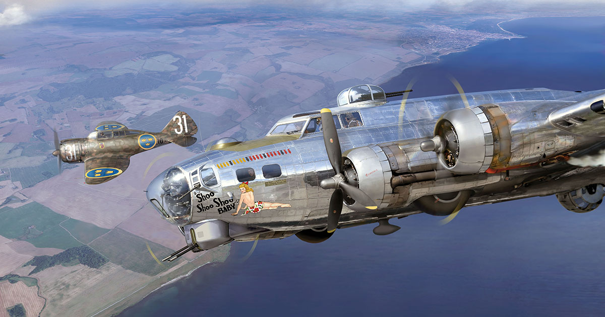 So Many American Pilots Crash Landed in Sweden that the Top Brass ...