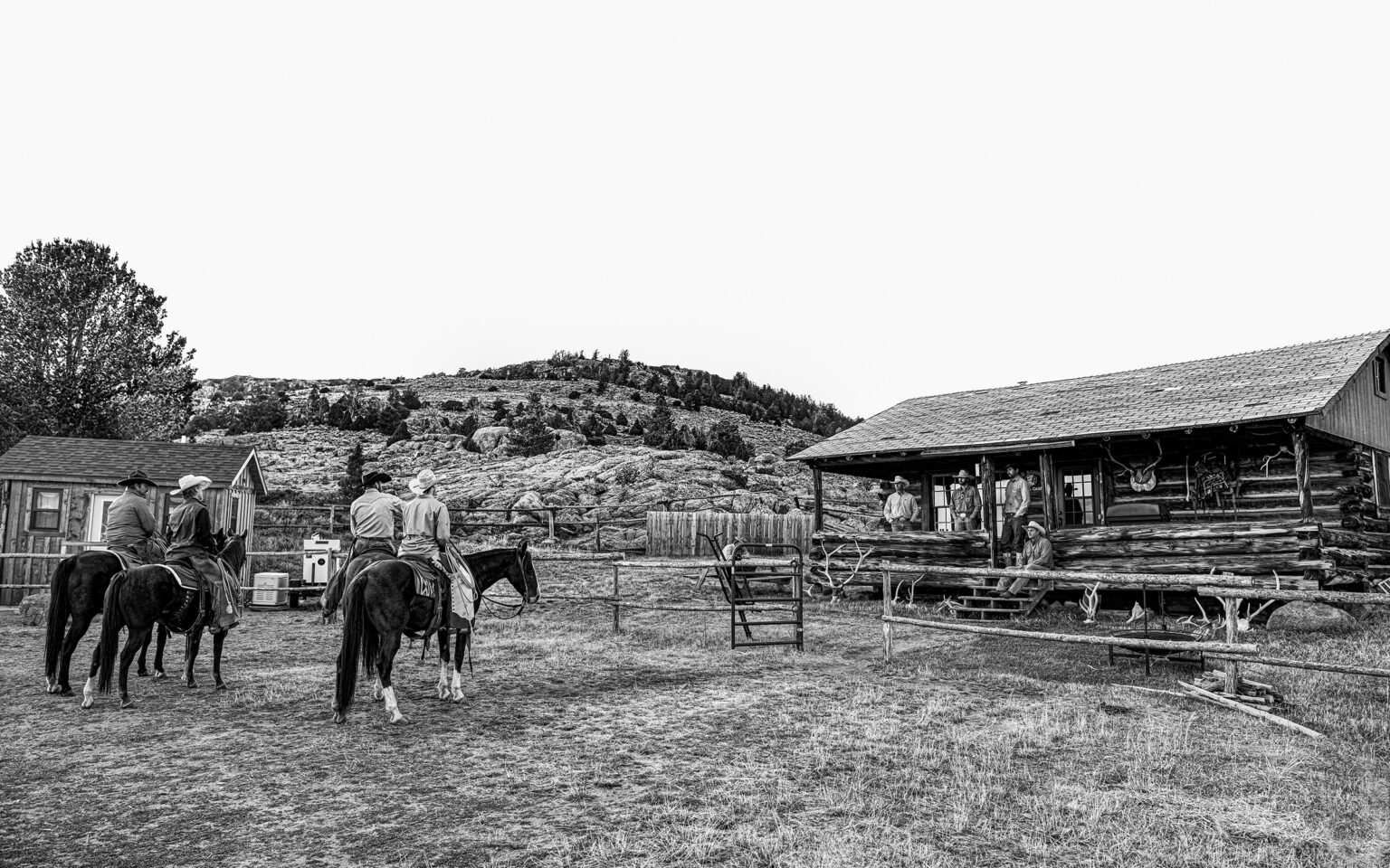 Then and Now on a Western Ranch