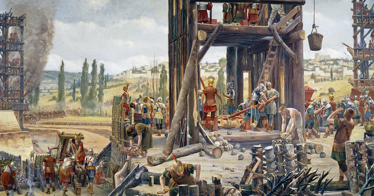 Caesars Final Assault On Rome The Romans