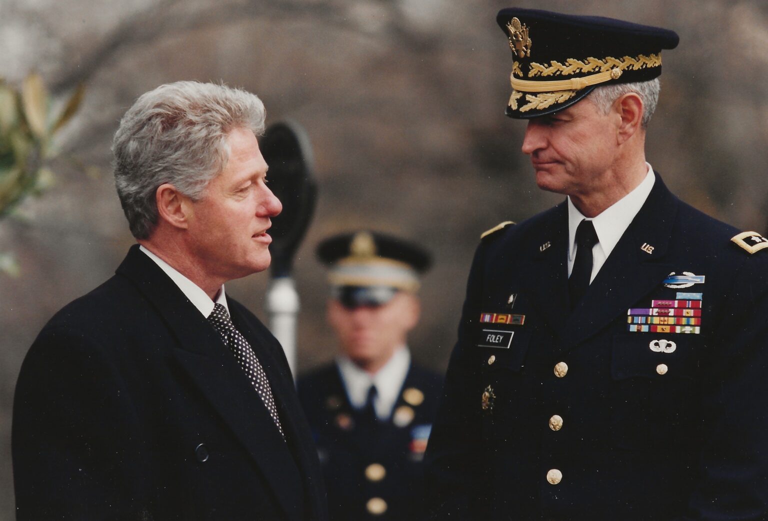 Foley with Clinton | HistoryNet