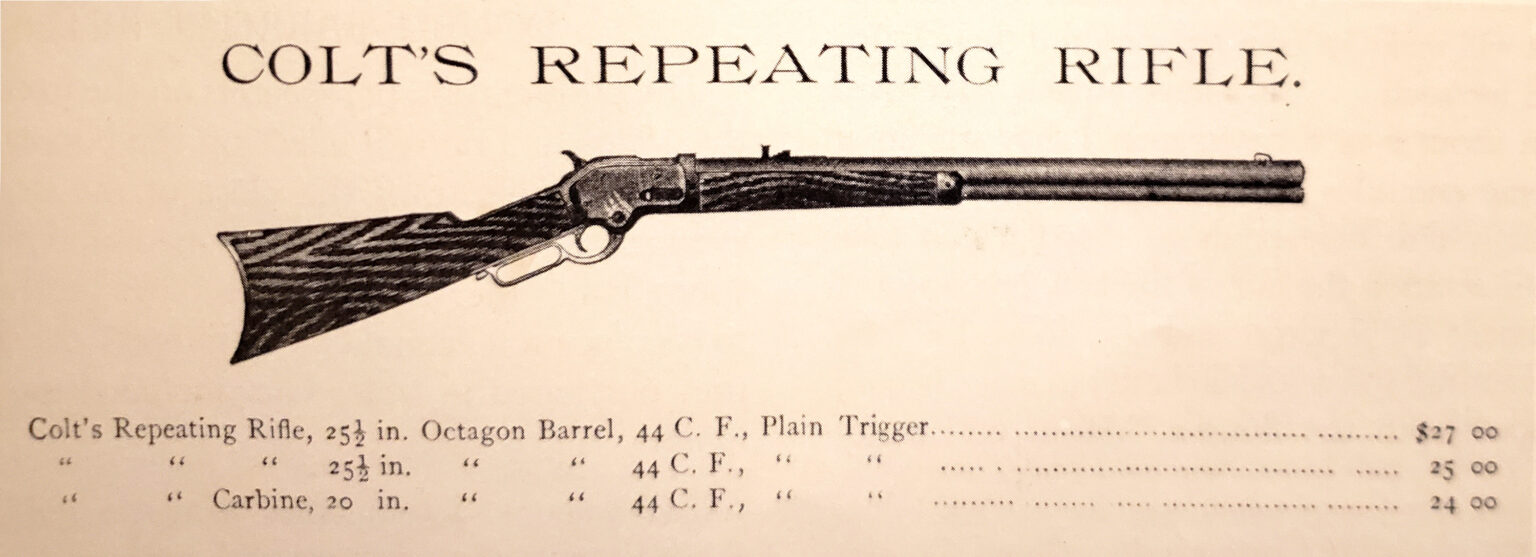 That Time Colt Made a Lever-Action Rifle