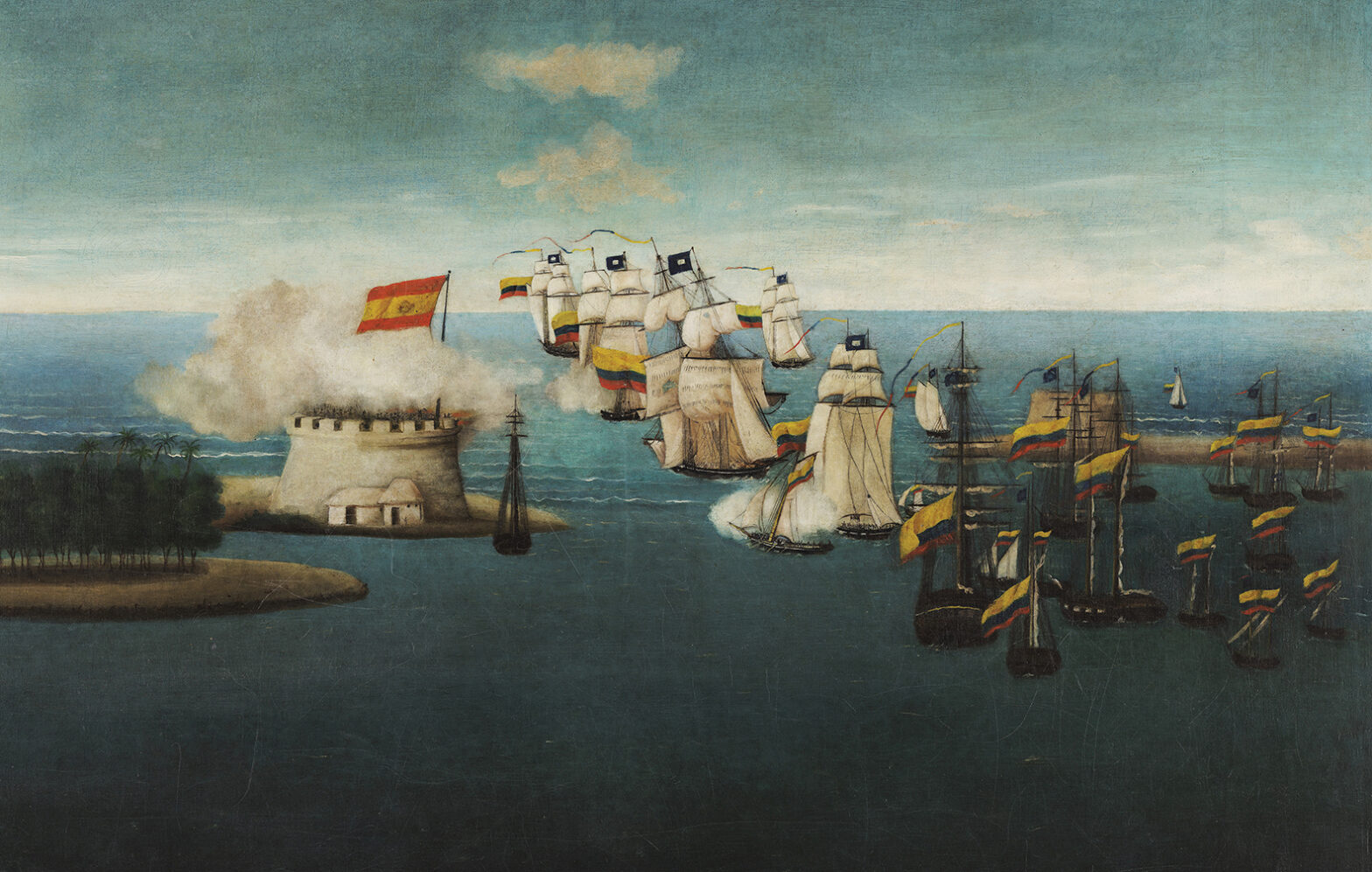 Amid the Spanish American Wars of Independence, These Rival Naval ...