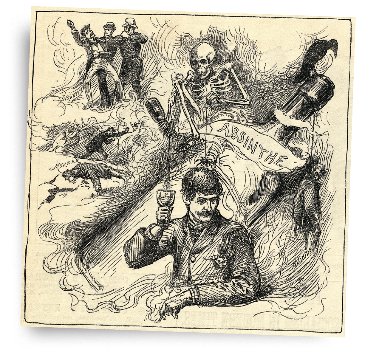 Green and Mysterious, Absinthe Caused Controversy Wherever it Was Poured