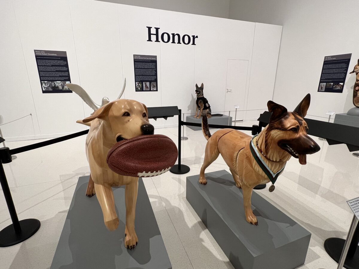 New Army Museum Exhibit Tells the Story of Hero Working Dogs