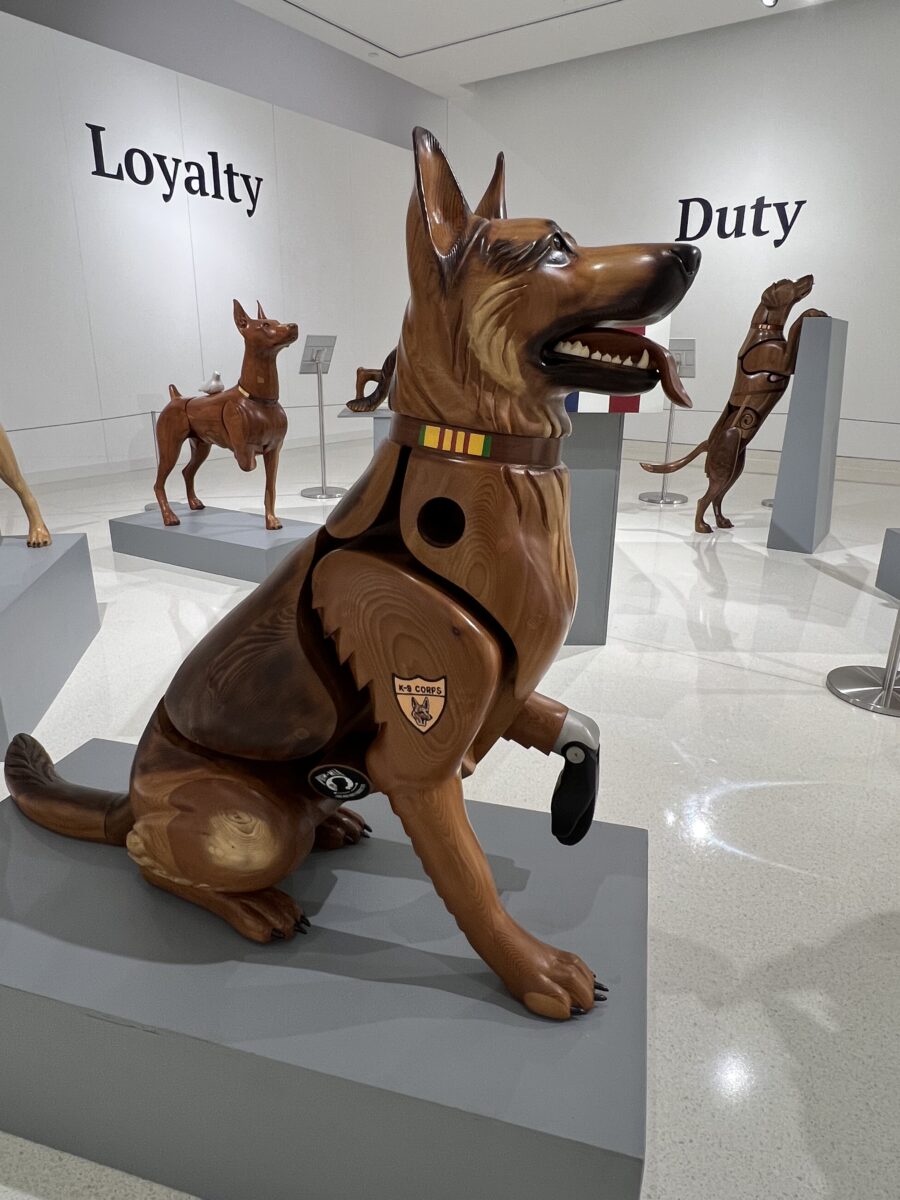 New Army Museum Exhibit Tells the Story of Hero Working Dogs