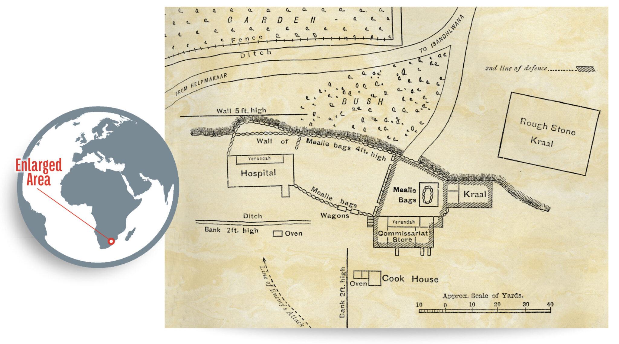 At Rorke's Drift, 150 Men Were Left Behind To Face Thousands Of Warriors