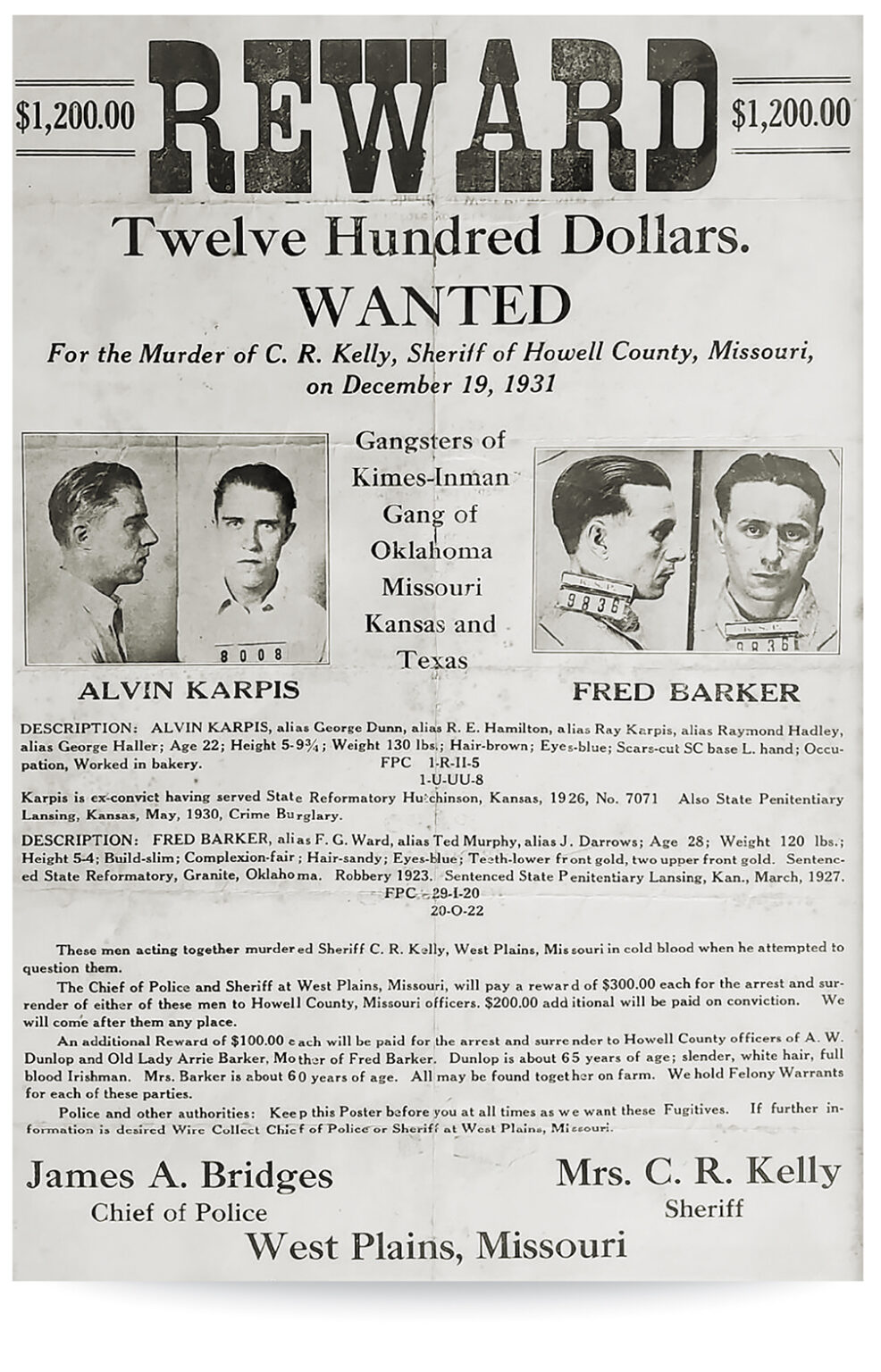 A ‘School of Crime, With Ma Barker Their Teacher’