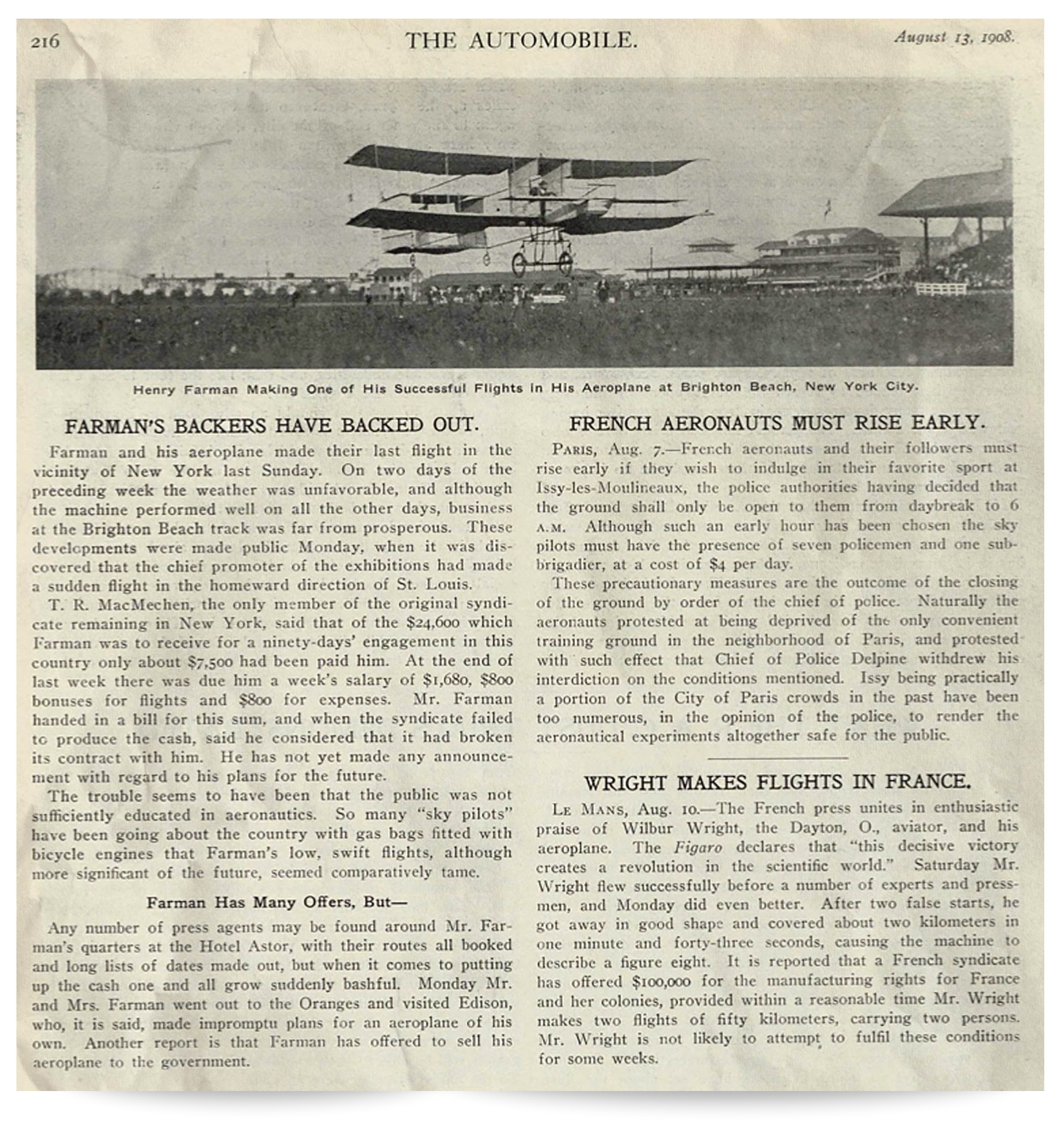 This Frenchman Tried to Best the Wright Brothers on Their Home Turf