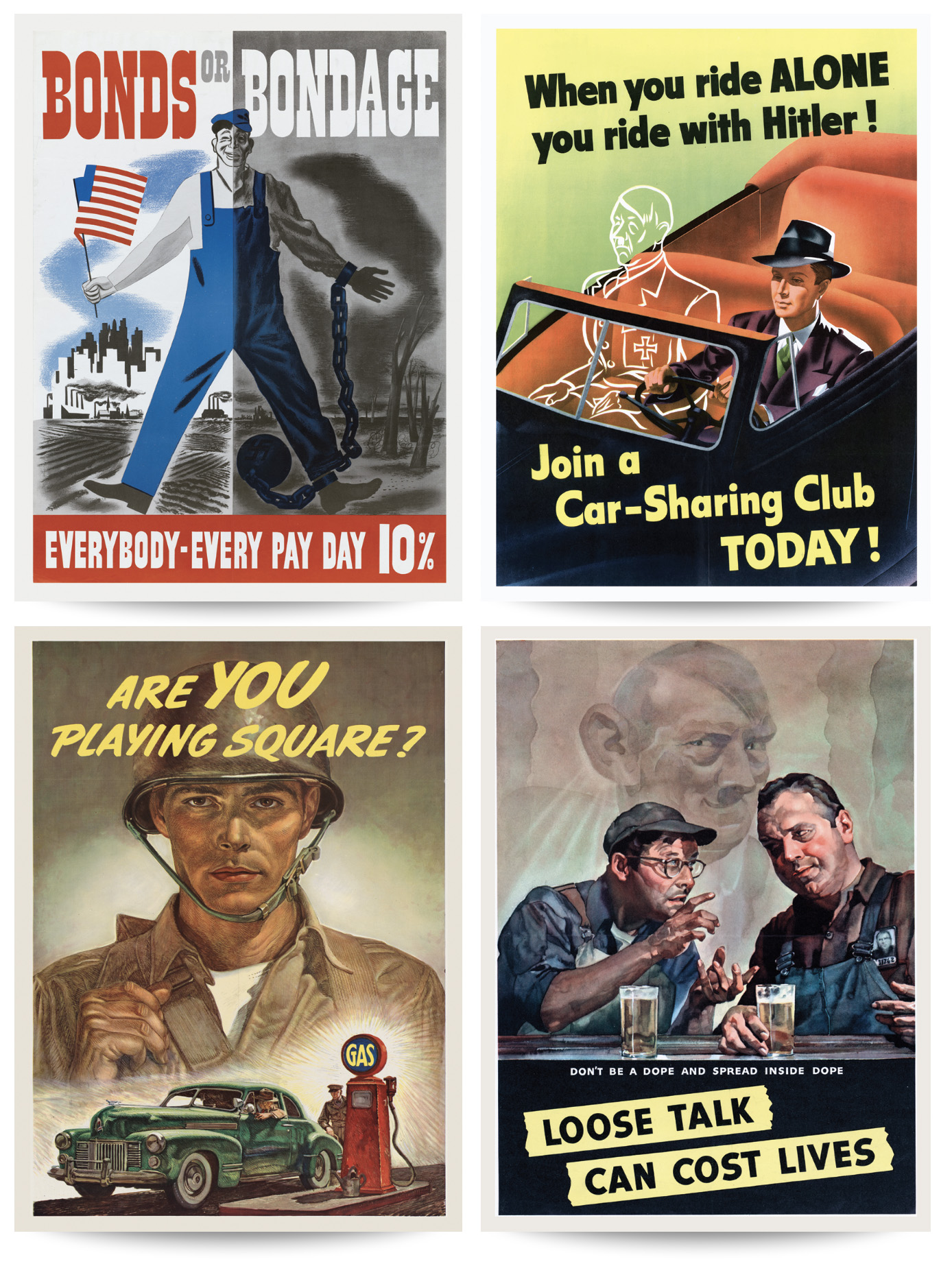 During the War Years, Posters From the American Homefront Told You What ...