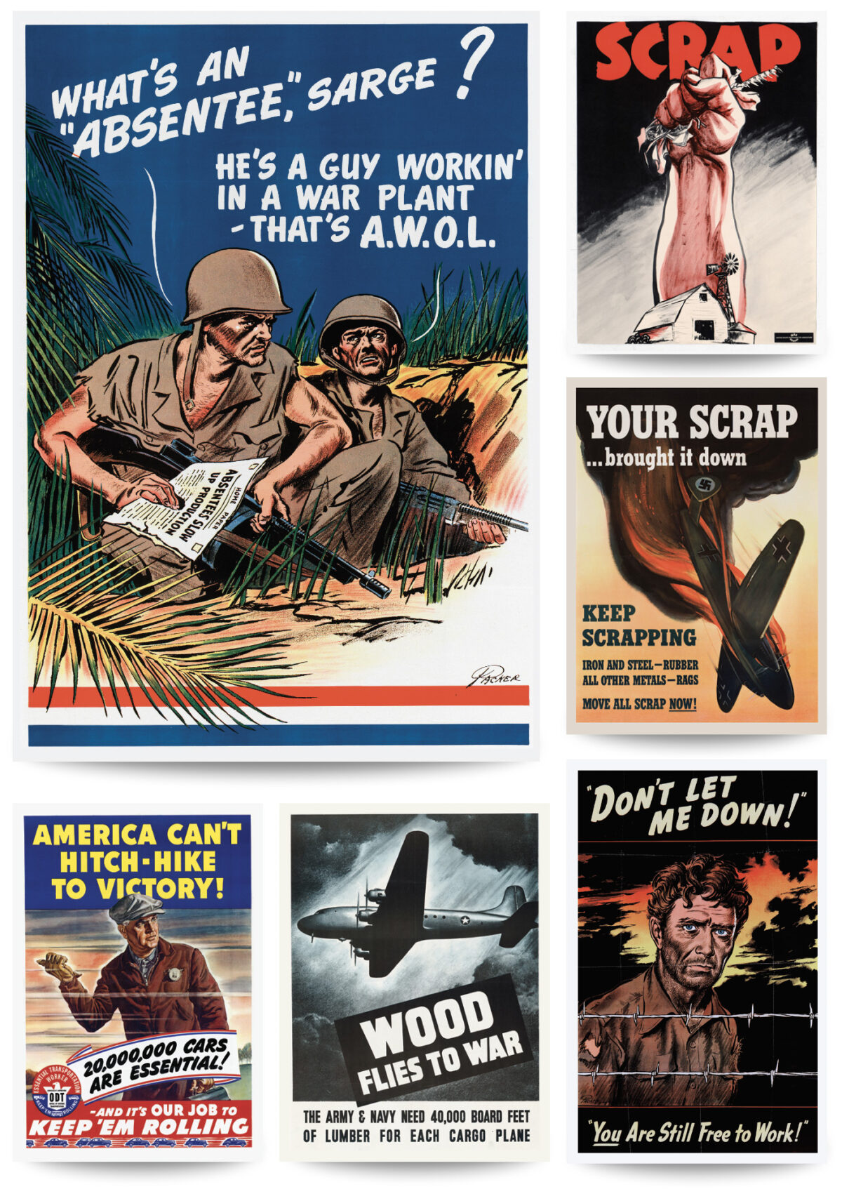 During the War Years, Posters From the American Homefront Told You What ...