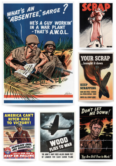 During the War Years, Posters From the American Homefront Told You What ...