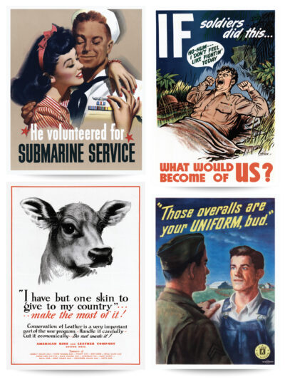 During the War Years, Posters From the American Homefront Told You What ...