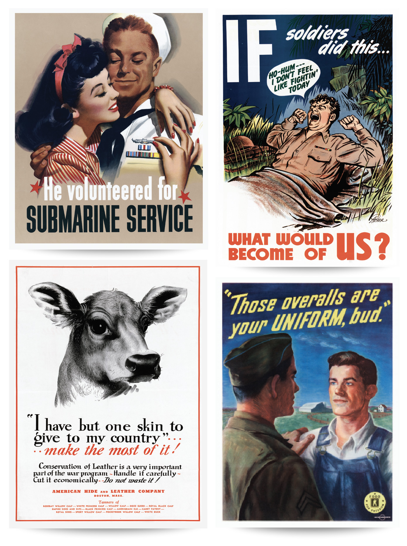 During the War Years, Posters From the American Homefront Told You What ...