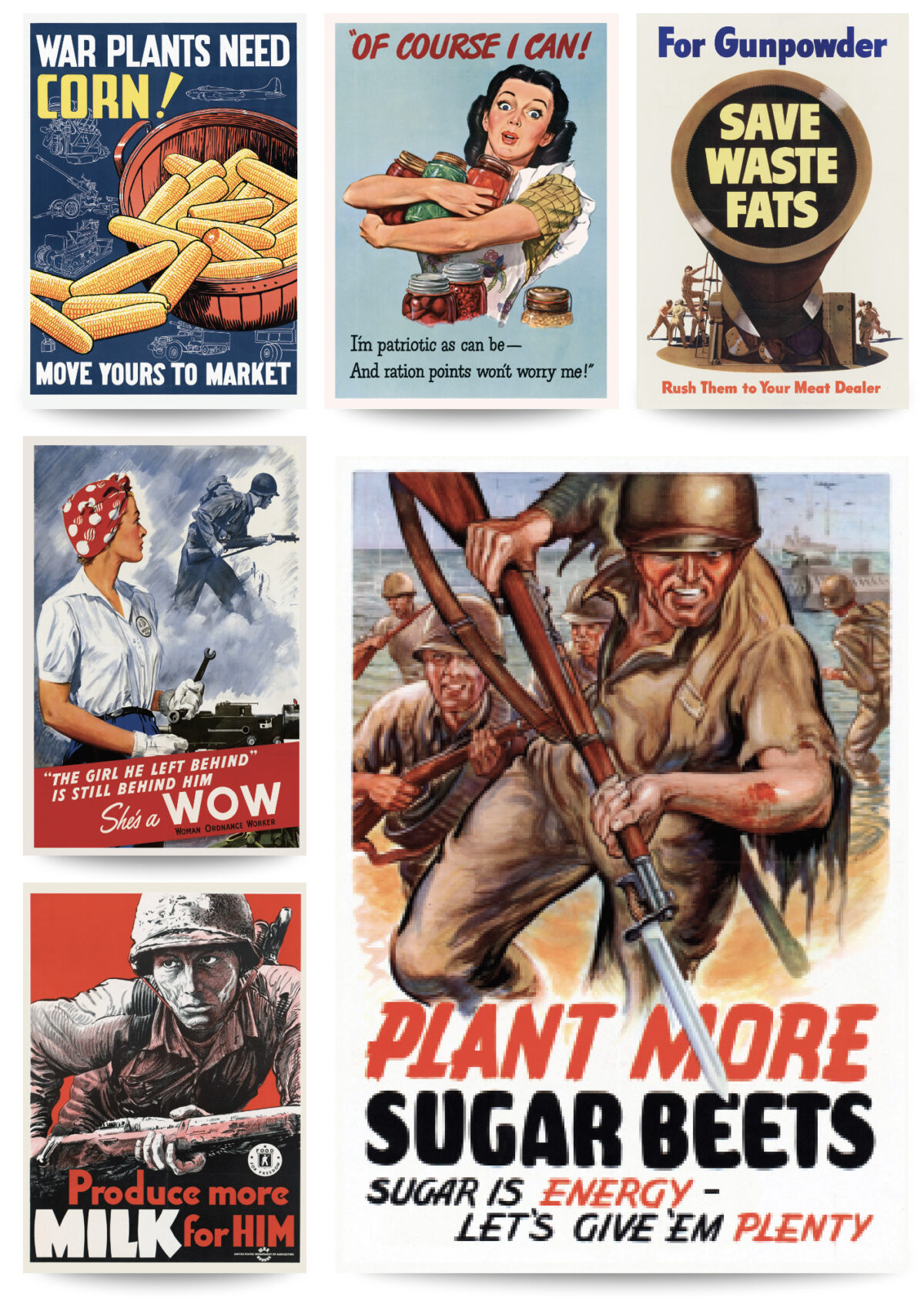 During the War Years, Posters From the American Homefront Told You What ...